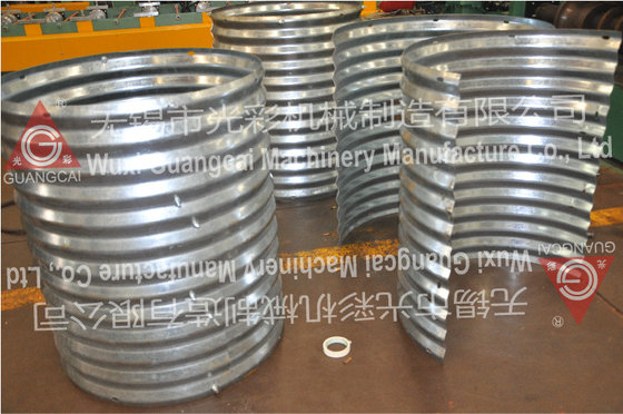 Currugated Steel Culvert Roll Forming Machine 1.5mm - 4.5mm Full Automatic