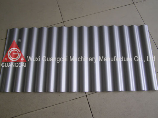 0.4mm - 0.8mm Roofing Sheet Corrugated Roll Forming Machine With PLC and Hydraulic System