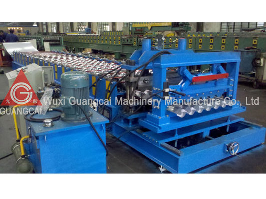 Glazed tile Roof Panel Roll Forming Machine Thickness 0.4mm - 0.8mm for Period Building