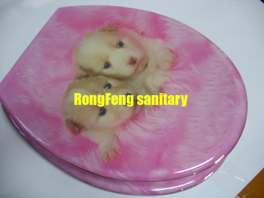 poly-resin toilet seat,17'18'19',zinc alloy hinge,S/S hinge,soft close hinge
