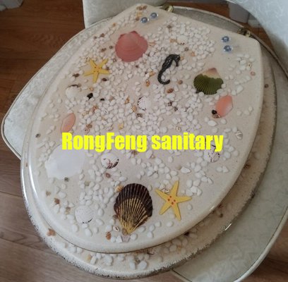 ROUND,Elogated  toilet seat,polyresin toielt seat,duroplastic,decorative sanitary ware