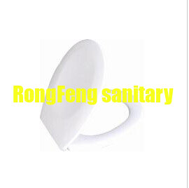 decor duroplastic toilet seat,solid white,with soft close hinge,S/S hinge,A00