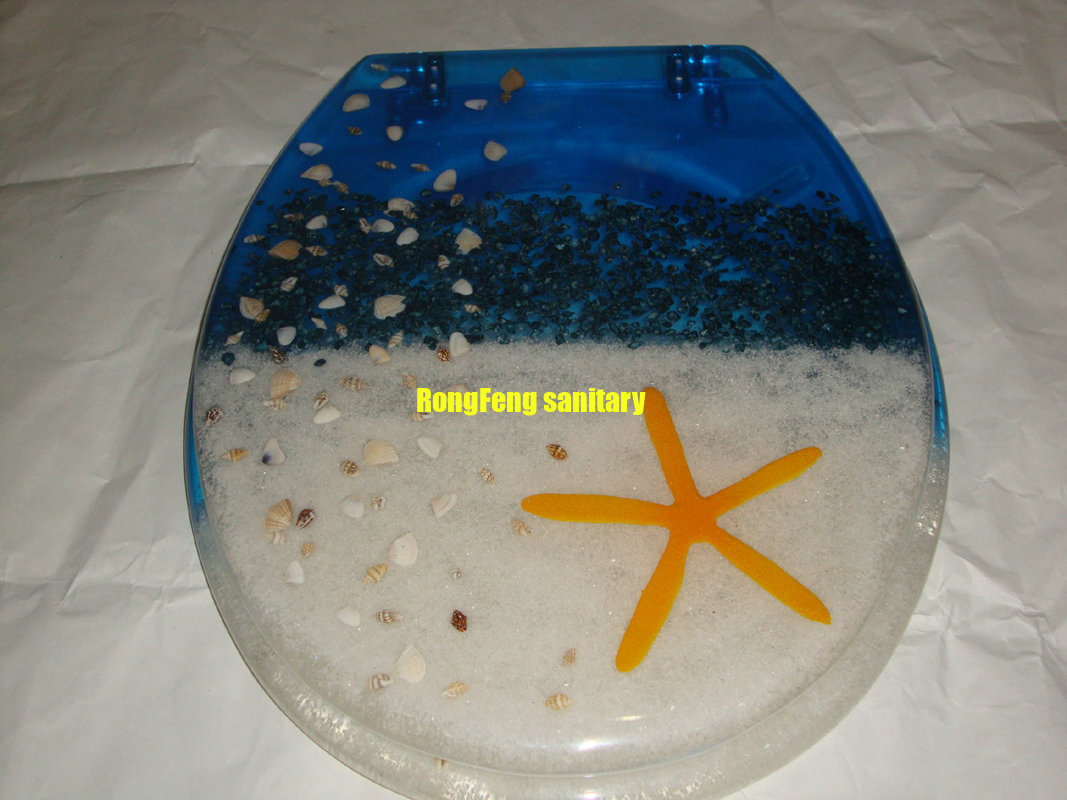 LED poly-resin toilet seat cover,RESIN toilet seat,tranparent toilet seat,sanitary ware,bathroom,decoration