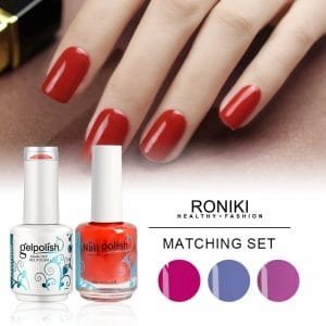 China RONIKI Matching Gel & Nail Polish Professional Kit Matching Gel Polish kit supplier