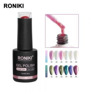 China RONIKI 10ml Nail Gel Factory 12 New Rainbow Mermaid Gel candy color gel polish supplier