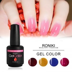 RONIKI Cherry Series Color Gel,Gel Polish,Uv Gel Polish,Low Price Gel Polish,Uv Fur Effect Gel Polish,Xmas Color Gel supplier