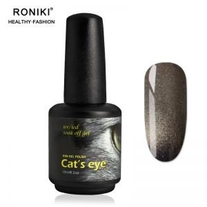 RONIKI Amber Cat Eye Gel Polish,Cat Eye Gel,Led Cat Eye Gel,Cat Eye Gel Wholesaler，cat eye magnetic nail polish supplier
