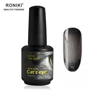 RONIKI Amber Cat Eye Gel Polish,Cat Eye Gel,Led Cat Eye Gel,Cat Eye Gel Wholesaler，cat eye magnetic nail polish supplier