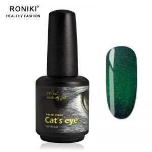 RONIKI Amber Cat Eye Gel Polish,Cat Eye Gel,Led Cat Eye Gel,Cat Eye Gel Wholesaler，cat eye magnetic nail polish supplier