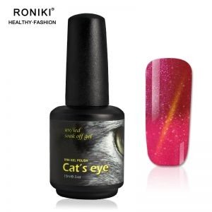 RONIKI Color Changing Chameleon Cat Eye Gel,Colorful Cat Eye Gel,gel color nail polish，Variety Cat Eye Gel,Cat Eye Gel supplier