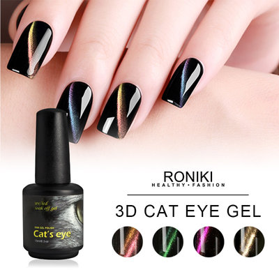 RONIKI 3D Cat Eye Gel Polish,Cat Eye Gel,Cat Eye Gel Polish,Cat Eye Gel Wholesaler,nail art varnish，Variety Cat Eye Gel supplier