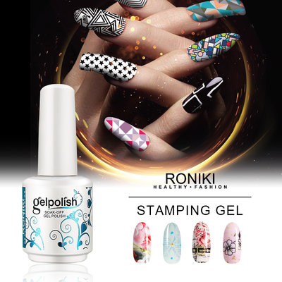 RONIKI Stamping Gel,Nail Art Gel,Nail Painting Color Gel，gel nail， supplier