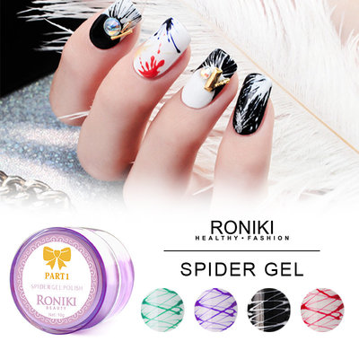 RONIKI Spider Gel,Nail Art Gel,Spider Gel Polish,Nail Painting Color Gel supplier