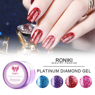 RONIKI Diamond Gel,Diamond Gel China Supplier,Platinum Diamond Gel Polish,Nail Art Gel supplier