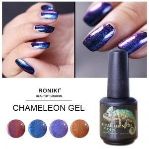 RONIKI Chameleon Gel,Nail Art Gel，nail art，gel product，good effect，	gel polish，base gel supplier
