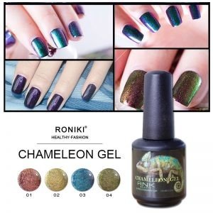 RONIKI Chameleon Gel,Nail Art Gel，nail art，gel product，good effect，	gel polish，base gel supplier