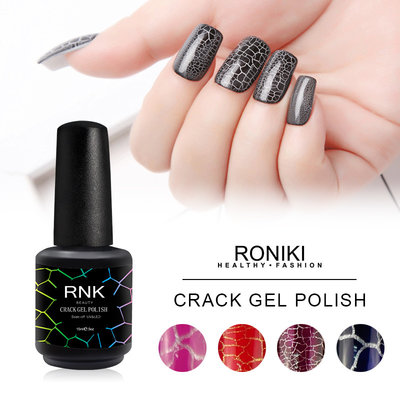 RONIKI Crackle Gel,Crack Gel,Nail Art Gel，gel polish，nail art，gel product supplier
