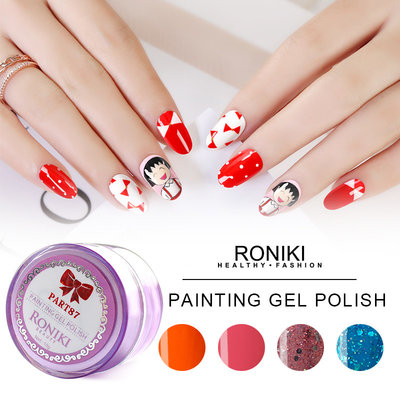 Nail Painting Color Gel,Nail Art Gel,Painting Color Gel Factory supplier