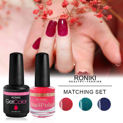 RONIKI Matching Gel & Nail Polish Professional Kit Matching Gel Polish kit supplier