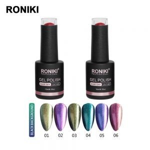 RONIKI 10ml Nail Gel Factory 12 New Rainbow Mermaid Gel candy color gel polish supplier