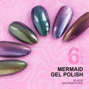 RONIKI 10ml Nail Gel Factory 12 New Rainbow Mermaid Gel candy color gel polish supplier