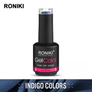 RONIKI Indigo Color Uv Nail Gel Polish custom Gel Polish china UV Gel china Wholesaler supplier