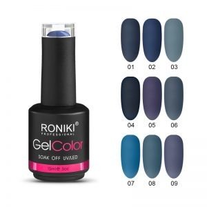 RONIKI Indigo Color Uv Nail Gel Polish custom Gel Polish china UV Gel china Wholesaler supplier