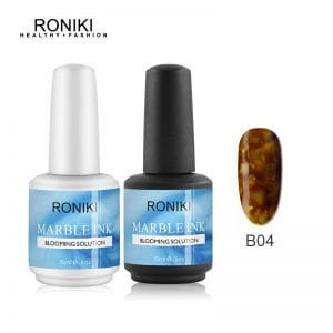 RONIKI Marble Ink Gel Polish china factory Nail Painting Color Gel supplier