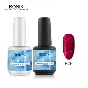 RONIKI Marble Ink Gel Polish china factory Nail Painting Color Gel supplier