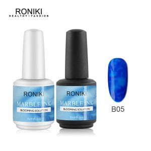 RONIKI Marble Ink Gel Polish china factory Nail Painting Color Gel supplier