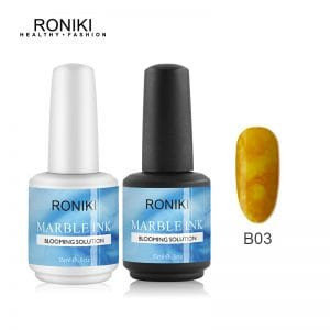 RONIKI Marble Ink Gel Polish china factory Nail Painting Color Gel supplier