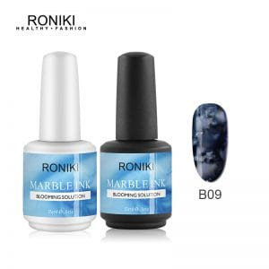 RONIKI Marble Ink Gel Polish china factory Nail Painting Color Gel supplier