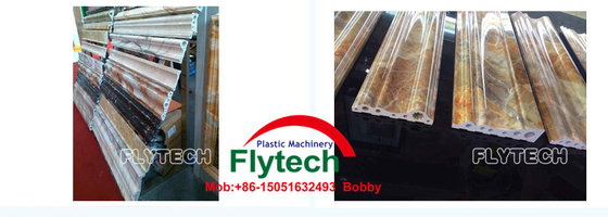 2016 New PVC Artificial Marble Profile Production Line / Extrusion Line  / Making machine