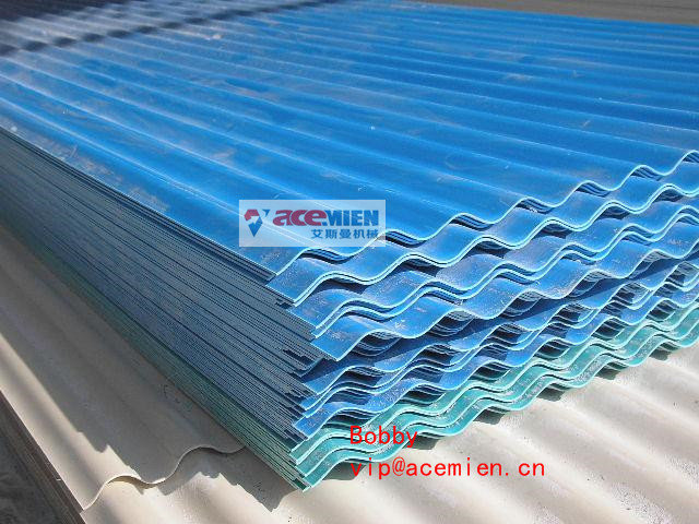 Plastic Corrugated Roofing Sheets Roll Forming Machine with main motor  55KW / 110kw