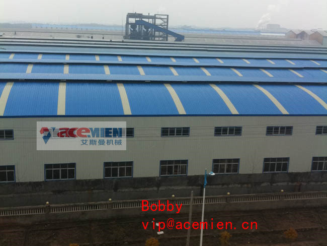Roofing Sheet Corrugated Roll Forming Machine with PVC Roof Tile Molds 350kg/h