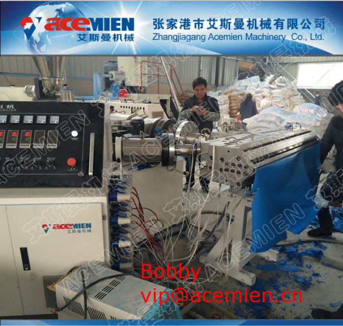 PVC color corrugated composite roof tile / Plastic roofing sheet making machine