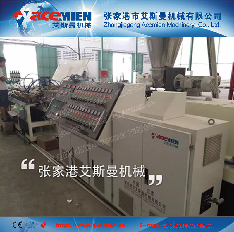 PVC Hollow Roof tile making Machine / Plastic roof Extrusion Line 800-1000mm width
