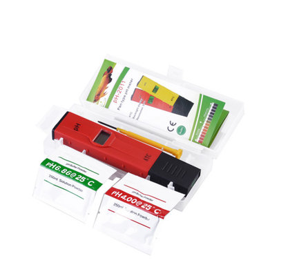 Mini Type High Precision waterproof ph tester For Aquatic Breeding 1 year Warranty