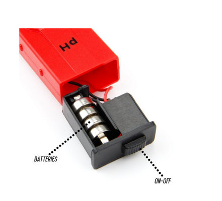 Mini Type High Precision waterproof ph tester For Aquatic Breeding 1 year Warranty