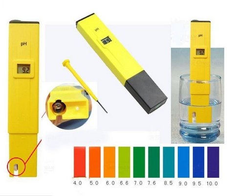 Swimming Pool Digital PH Meter , Laboratory PH Meter For Water Analysis 