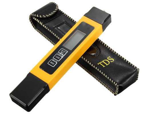 Digital LCD RO Water TDS Meter 0-9999μS Conductivity Green / Red Backlight