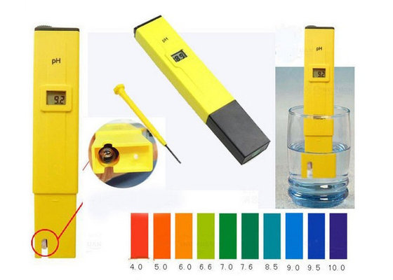 Laboratory Ph Test Meter For Water , Water Testing Pen With Titanium Alloy