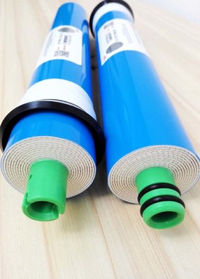 0.0001 Micron Reverse Osmosis Element 0.19㎡ Effective Membrane Area / 7.5-8 Water PH