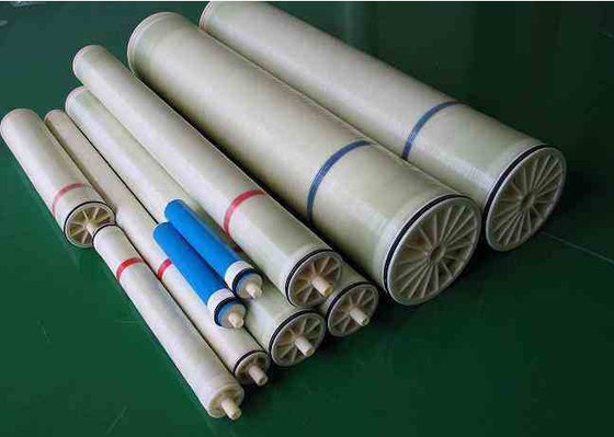 Seawater Desalinator Blackish Water Ro Cartridge Replacement , 4040 Ro Membrane 