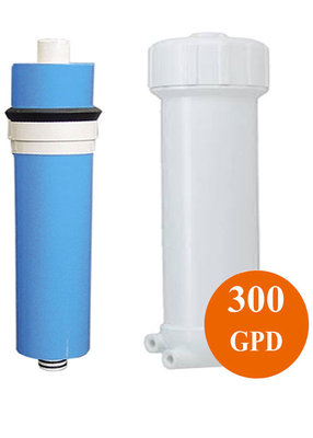 0.0001 Micron Reverse Osmosis Element 0.19㎡ Effective Membrane Area / 7.5-8 Water PH