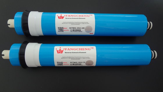 Blue 75GPD 1812  RO Water Filter Membrane Pure Water For Pharmaceuticals / Laboratories