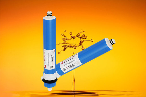Rust Resistant Water Purifier Ro Membrane , 75GPD RO System Membrane Replacement 
