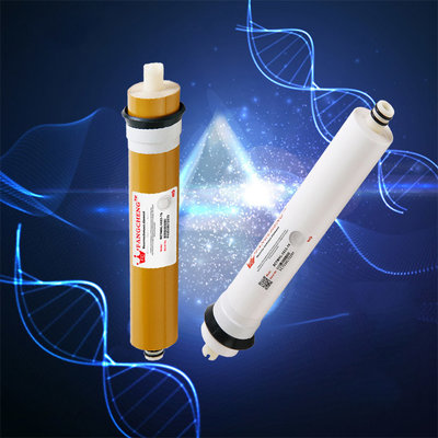 Large Flow Residential RO Filter Cartridge , RO Water Plant Membrane 100GPD