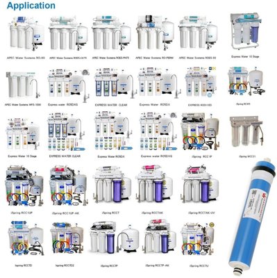 Residential / Commercial RO System Membrane For Reverse Osmosis Water Treatment 