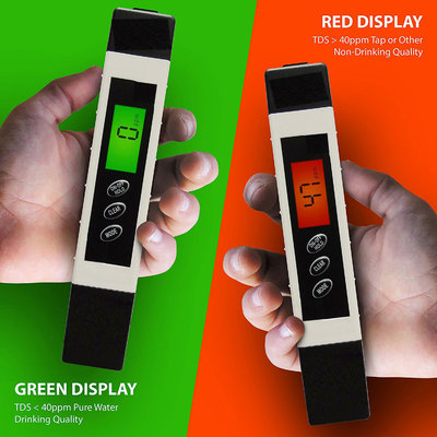 LCD Display Temperature Pen TDS Meter Tester Water Quality Test Measurement Tool
